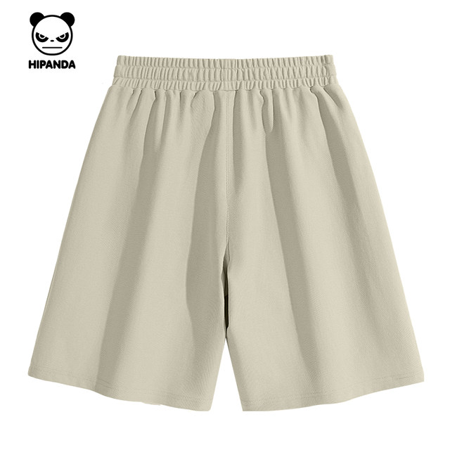 Hipanda hello panda haute couture Solona sports shorts men's 2024 summer fashion brand cool five ...