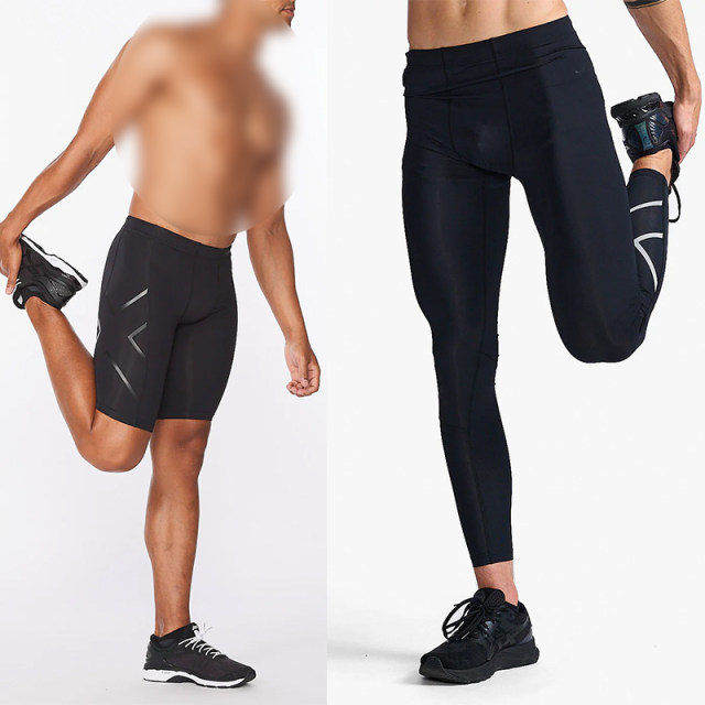 Original men's fitness cross-country running compression tights ...