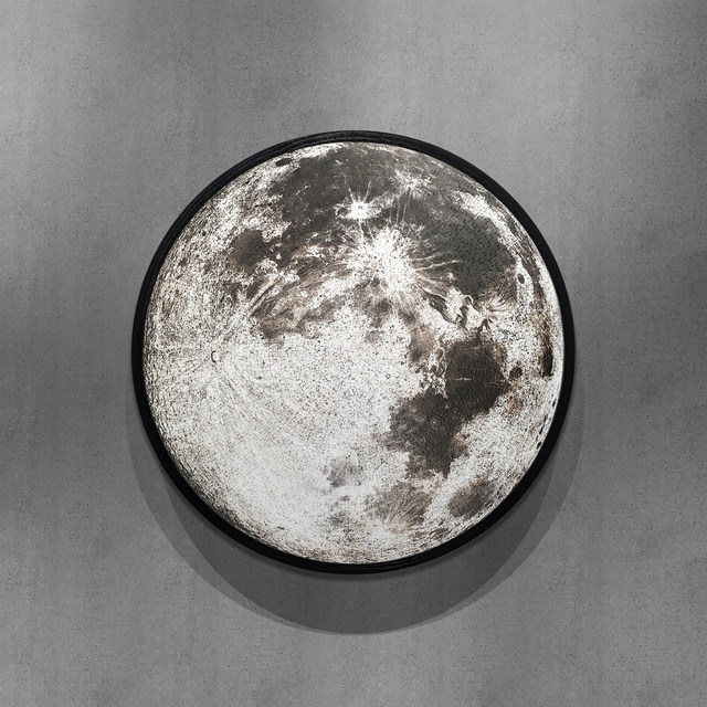 BOTOP Moon Earth Mars Round Puzzle 1000 Difficulty Puzzle Adult Pingtu ...