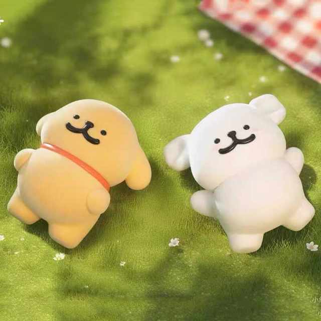 Genuine line puppy, we are the best in the world, a blind box flocking ...