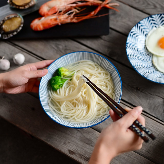 Jingdezhen ceramic noodle bowl Japanese -style ramen bowl home noodle ...