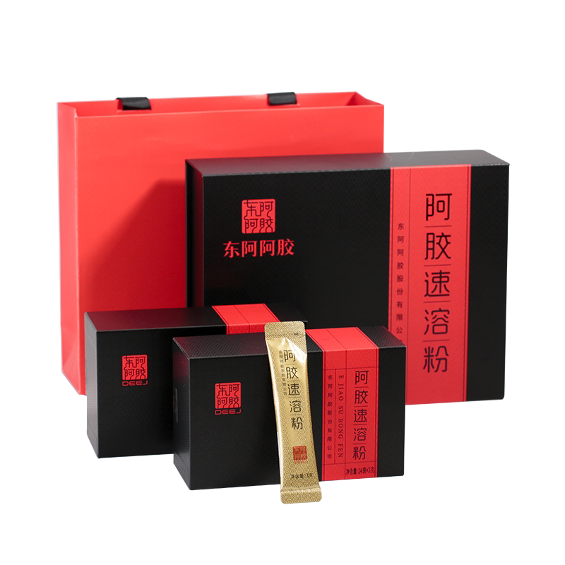 Dong'e Ejiao Donkey-Hide Gelatin Instant Powder - 84g Gift Box