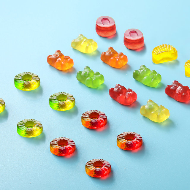 Hsu Fu Chi Juice Gummy Bag 468g mixed flavor contains about 40 sachets with added juice as a ...