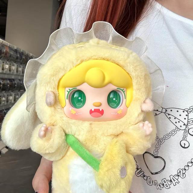 New product yooki oxygen oxygen third generation warm bunny plush blind ...