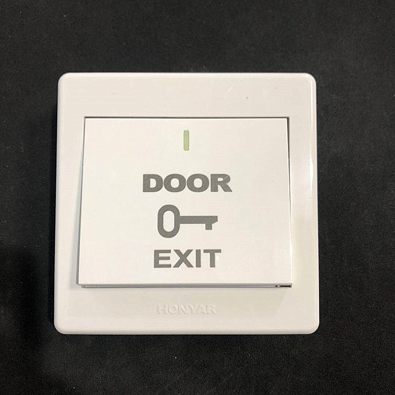 Honyar Access Control Switch - Ivory White - Type 86