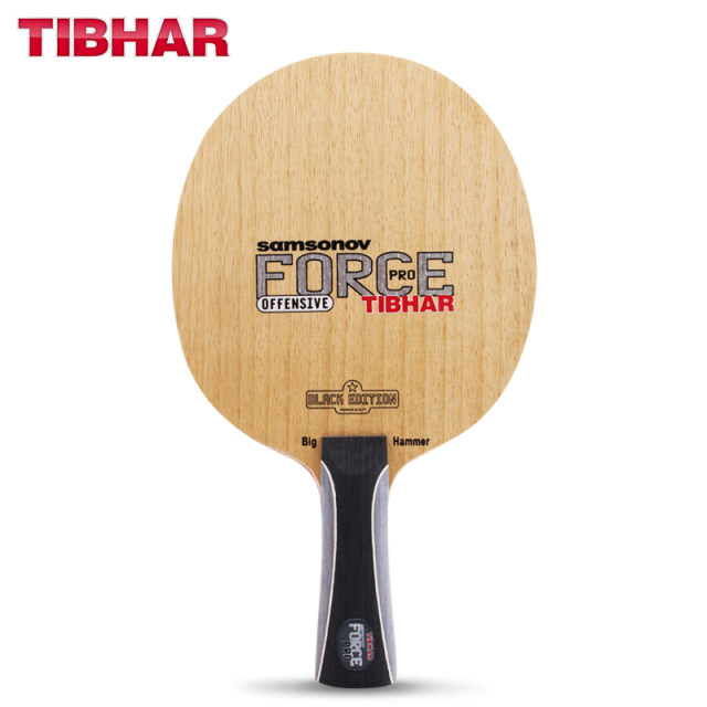 TIBHAR tall table tennis blade Samsonov SAMSONOV FORCE PRO black table ...