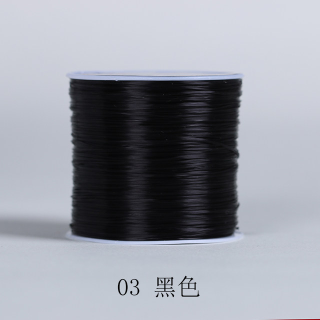 Imported elastic thread bracelet rope with crystal beads, rubber band ...