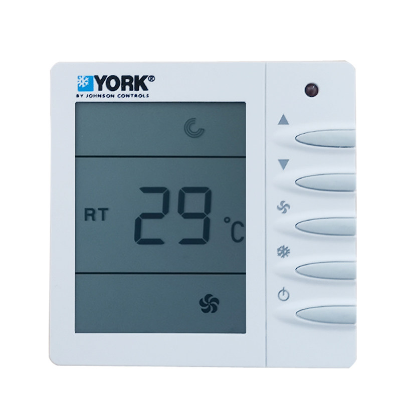 York York Thermostat Control Panel - Central Air Conditioning Fan Coil ...