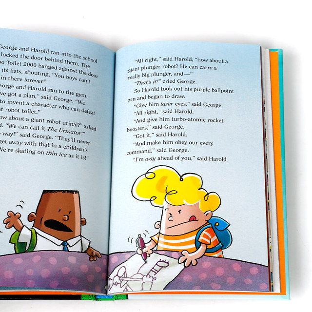 English original Captain UNDERPANTS #2 and the Attack of the Talking ...