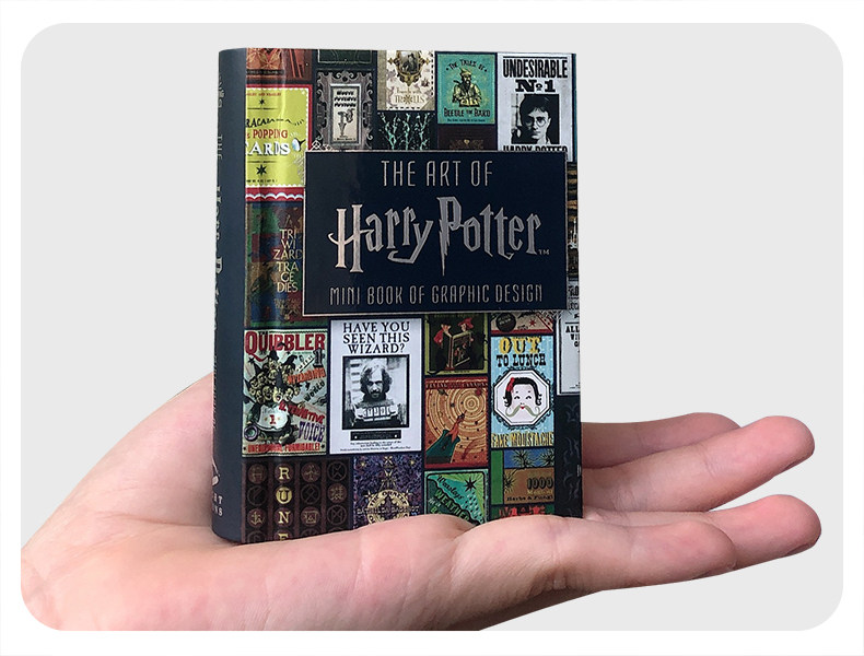 English Original Art of Harry Potter - Mini Book of Graphic Design ...