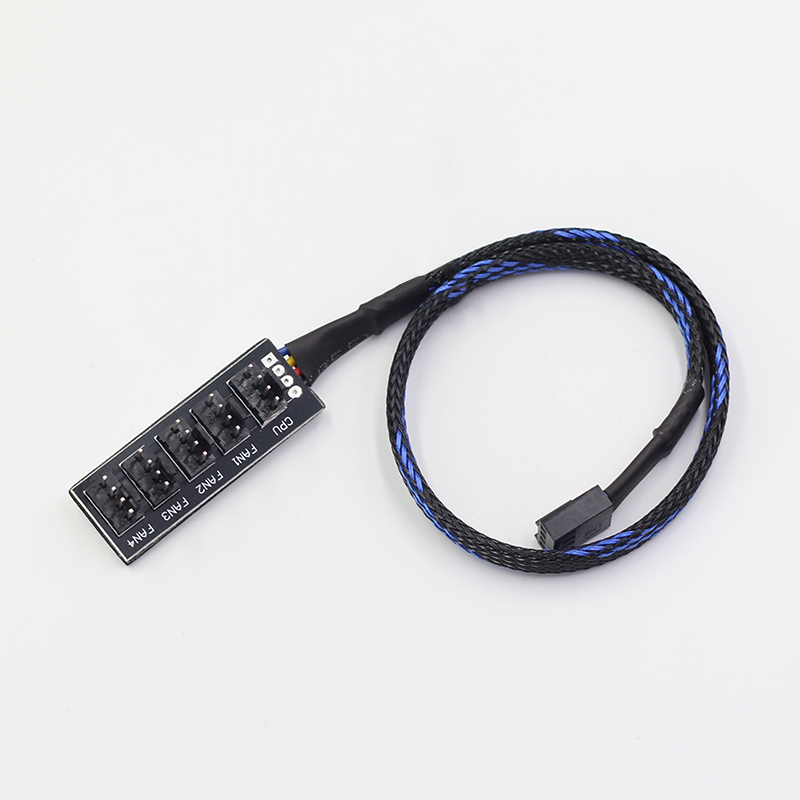 Long You PWM Fan Hub - 4-Pin auf 5-Wege Verteiler