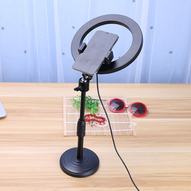 Mobile phone overhead shot stand, fill light, desktop video recording ...