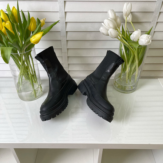 Handmade Shoes by Chendan Chen Dan Women's Expensive Chelsea Boots