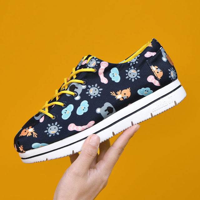 TT/mm/Toms height canvas shoes female versatile ULZZANG thick bottom ...