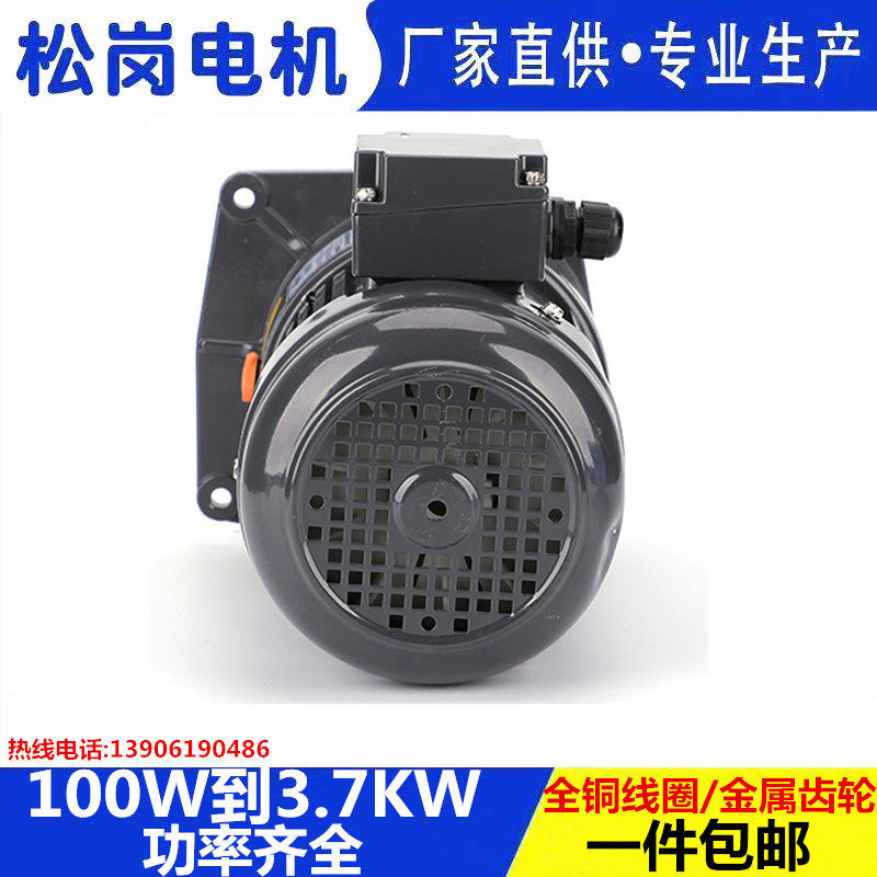 Three-Phase Gear Reduction Motors - Horizontal 200W, Vertical 400W ...