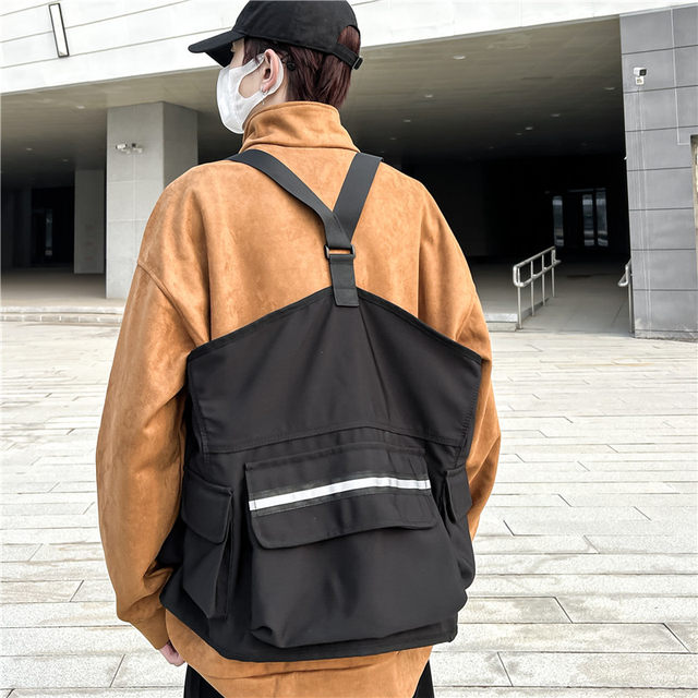 Star's same vest tactical bag for boys, trendy and cool multi-pocket ...