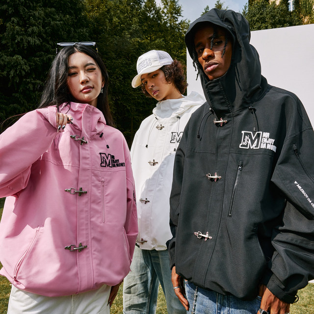 MEDM trendy brand aircraft button jacket men's spring and autumn new ...