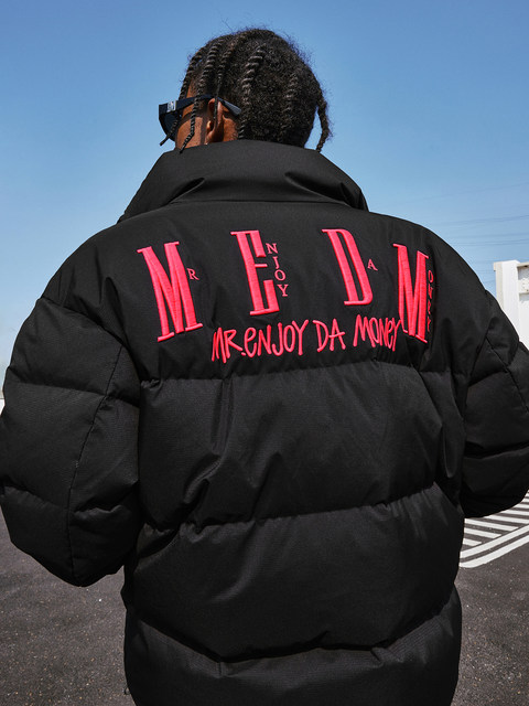 MEDM national fashion basic down jacket men's autumn and winter American high street retro ...