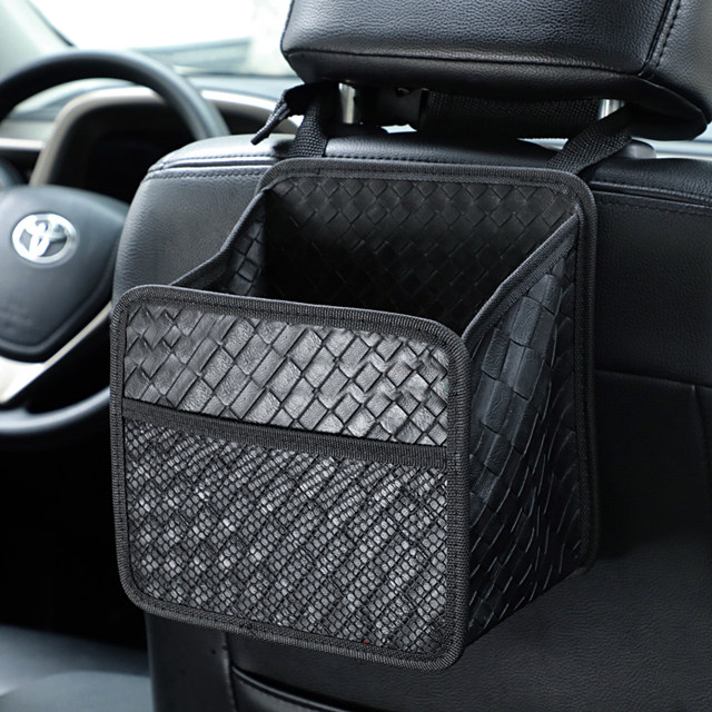Car storage bag, rear seat back hanging bag, multifunctional storage ...