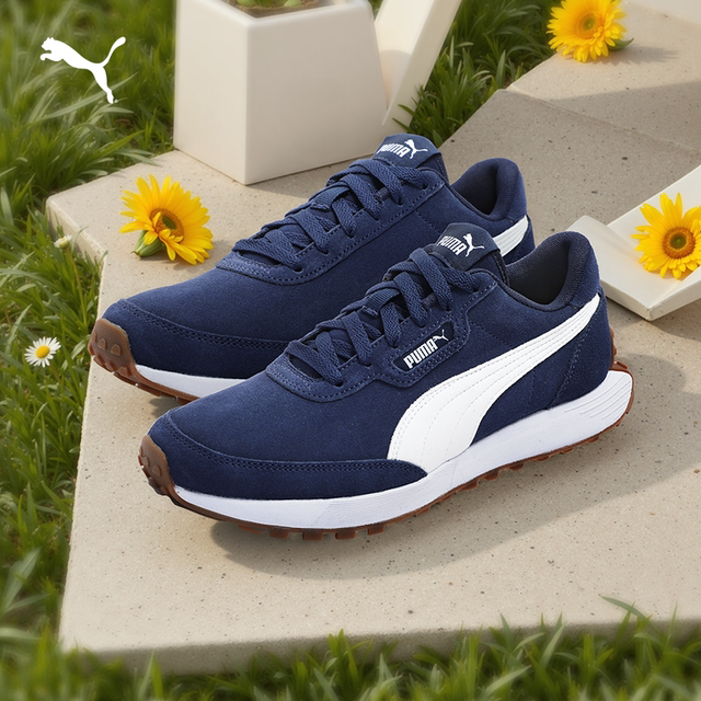 PUMA men's and women's retro color matching lightweight grip casual ...