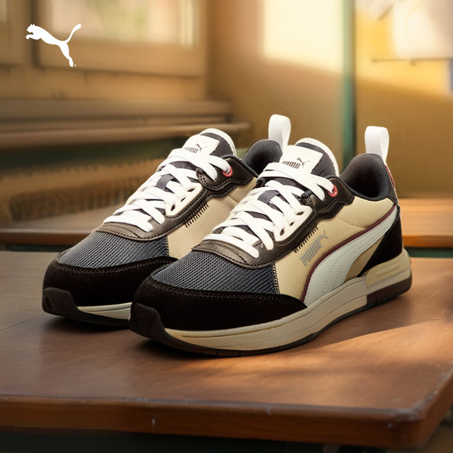 PUMA men's and women's retro color matching lightweight cushioning and ...
