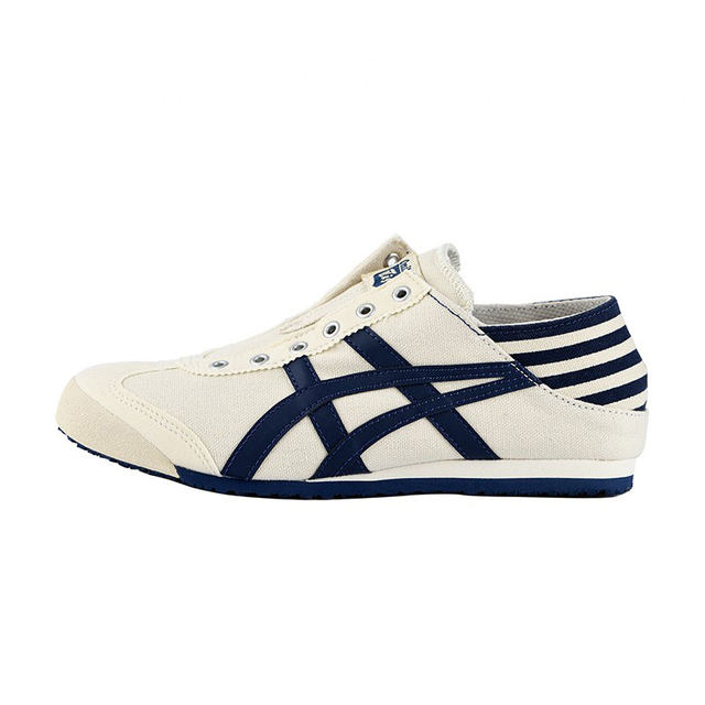 Nitsuka Tiger Osamu Tiger classic navy blue men's and women's shoes ...