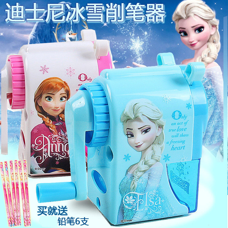 Disney Frozen Pencil Sharpener - Cartoon Character Design for Boys and ...