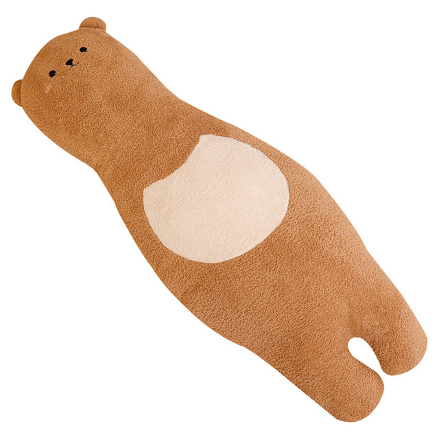 Cute Bear Plush Toy Bed Doll Long Hug Sleeping Doll Boys and Girls Hold ...