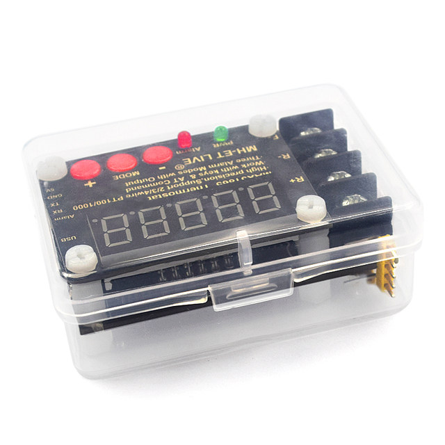 MAX31865 digital thermostat module serial port output upper computer ...