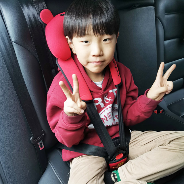 Children's seat belt strap portable baby car anti-bump vest strap car ...