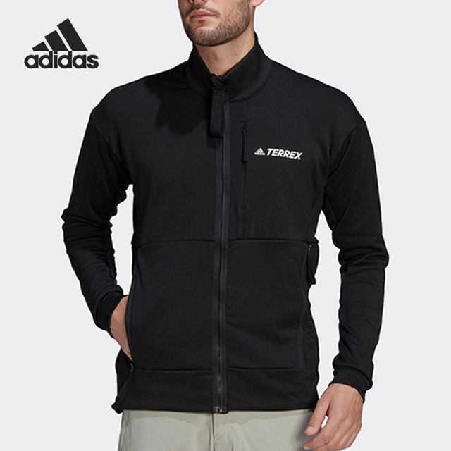 Adidas/Adidas official authentic TERREX men's stand collar outdoor jacket GI7316