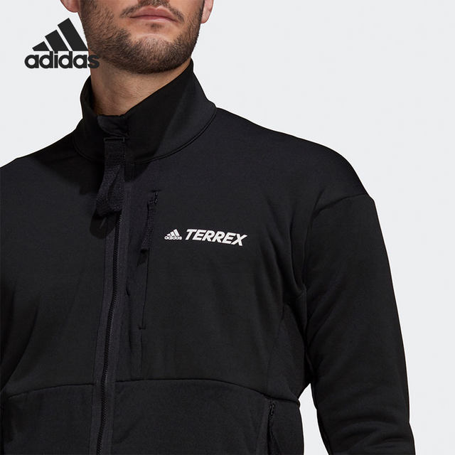 Adidas/Adidas official authentic TERREX men's stand collar outdoor jacket GI7316