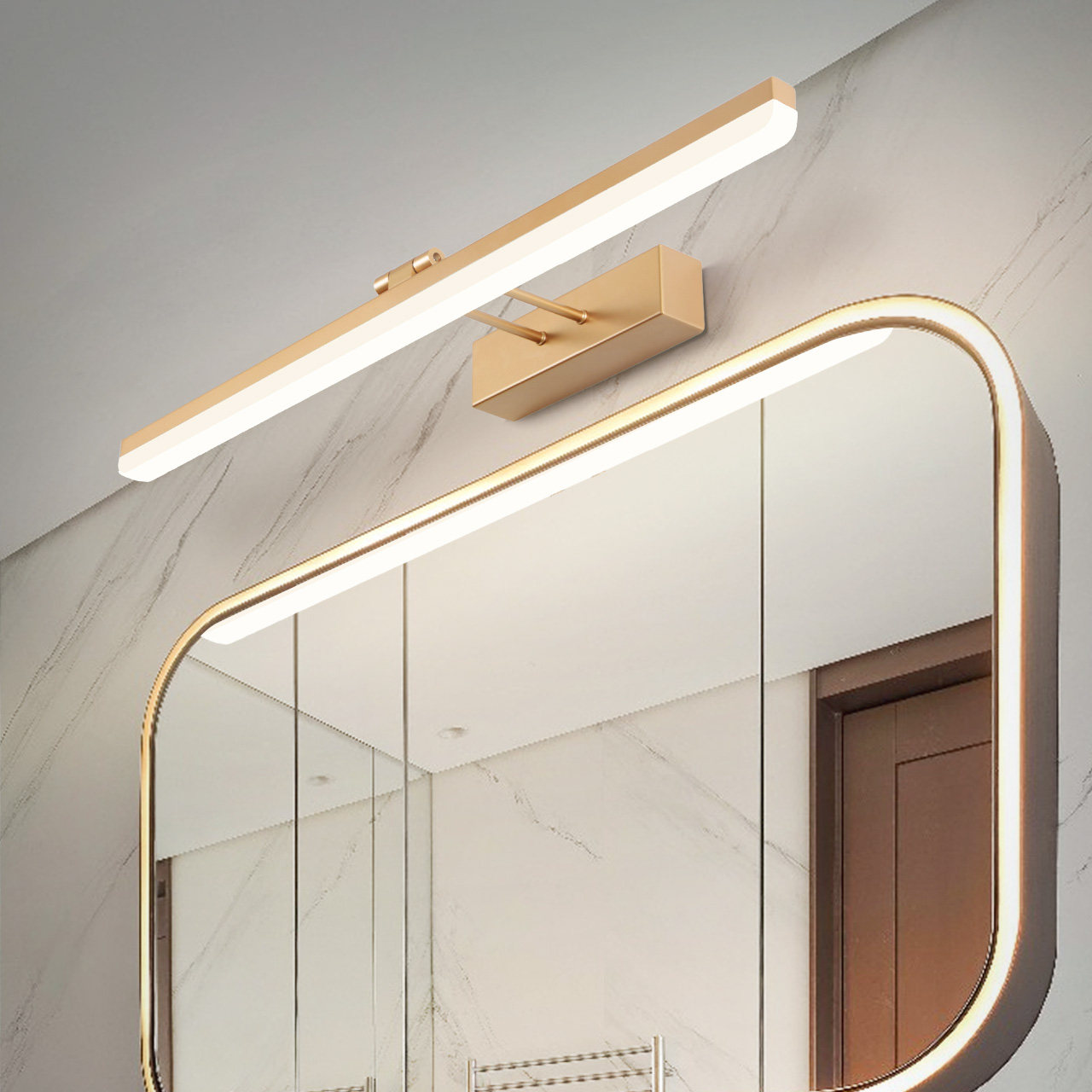 NVC LED Bathroom Mirror Front Light - Ejqq9001_0kpaz4