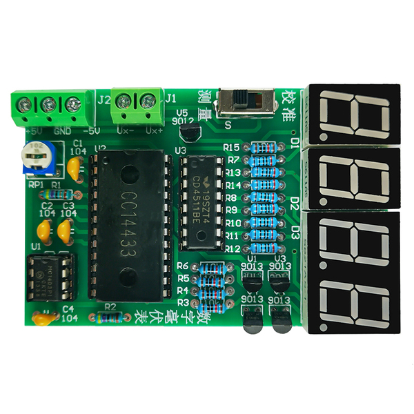 Digital Millivolt Meter DIY Production Kit For Electrical And ...