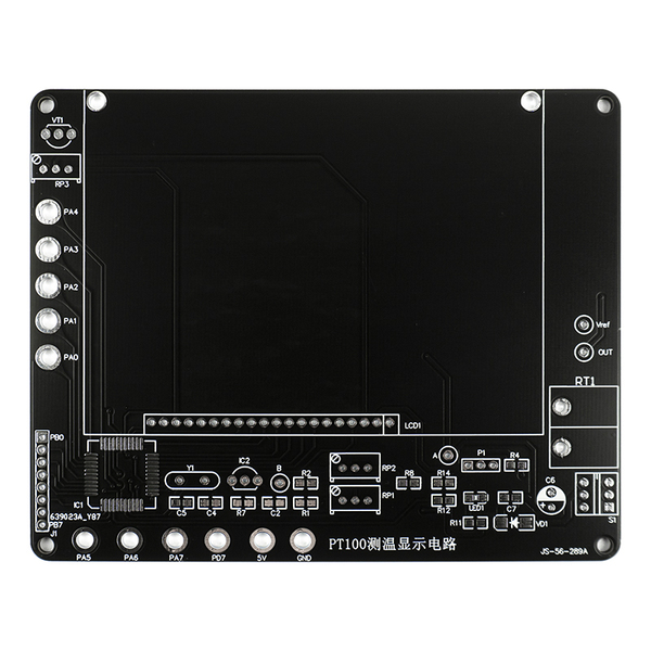 PT100 Temperature Measurement Display Circuit Kit For Skills ...