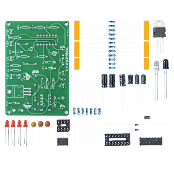Infrared Distance Detection Circuit Installation And Debugging Kit ...
