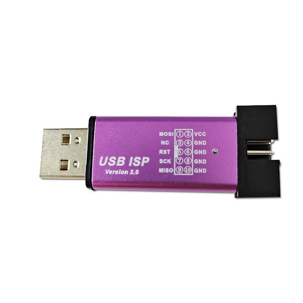 USBASP USB 51/AVR MCU ISP Download Cable With Shell (Driver-Free ...
