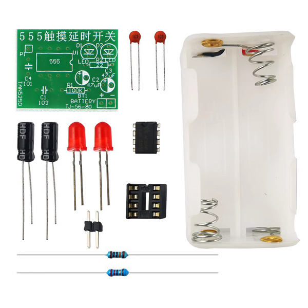 555 Touch Delay Switch Welding Kit For Electronics Teaching And ...