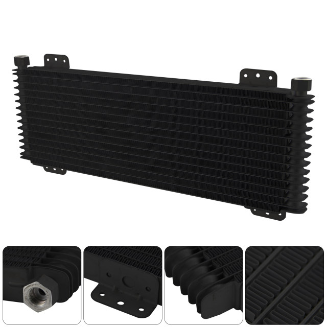 Car modified universal transmission oil cooling radiator oil cooler ...