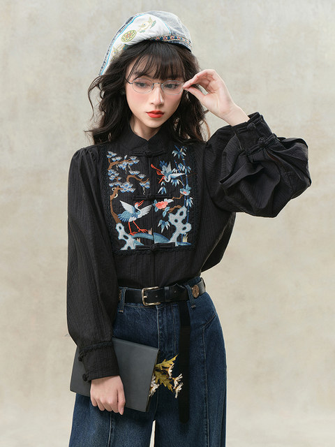 Su Luo's Original Work, "Crane Language and Pine Moonlight, a Spring ...