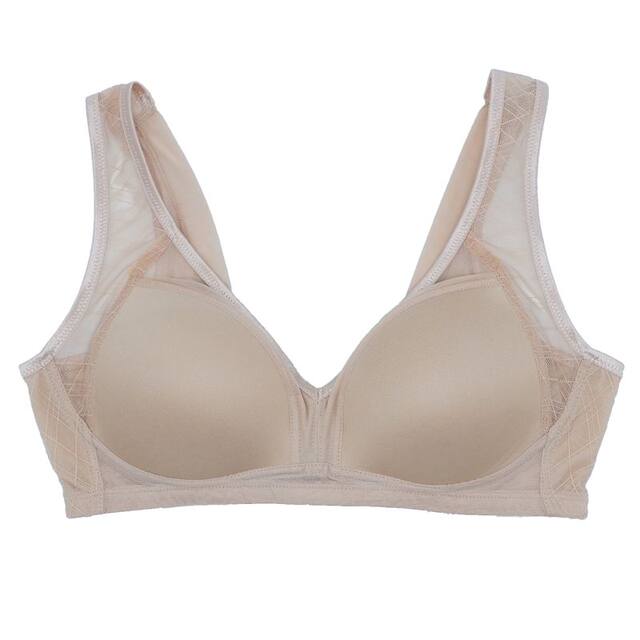 Exported to Korea foreign trade original order no steel ring bra glossy ...