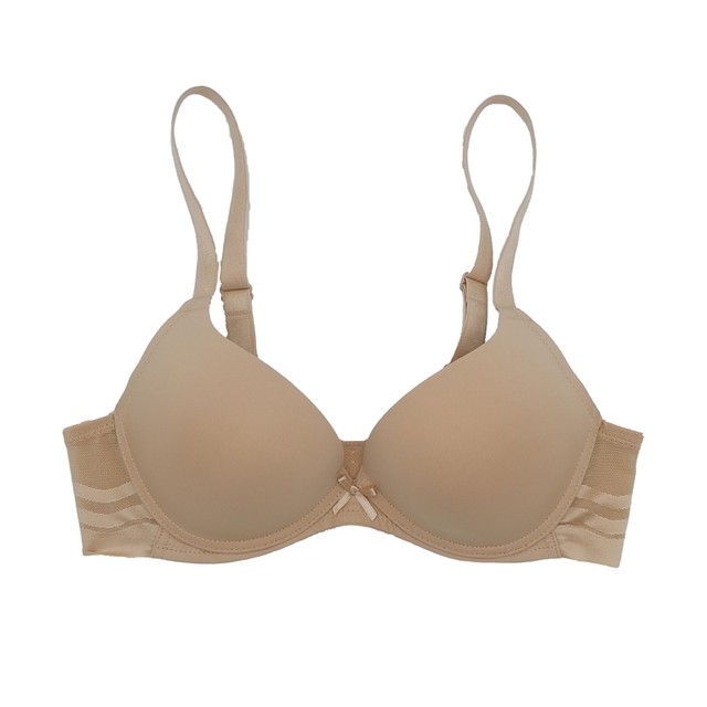 Stainless bra without steel ring glossy bra export Korean foreign trade ...
