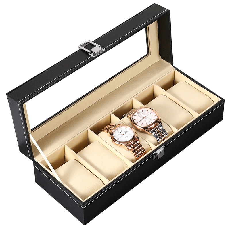 Leather watch box, watch storage box, watch display box, watch box ...