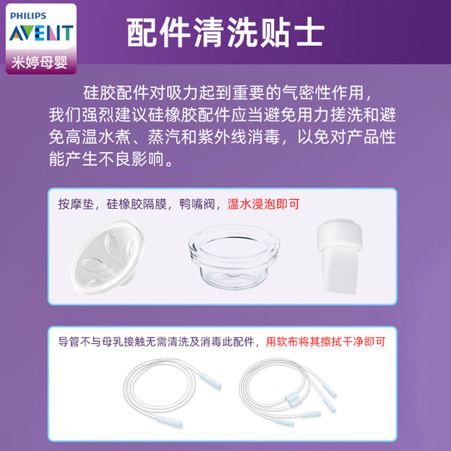 Philips Avent electric breast pump accessories SCF332/334/316/315/397 ...