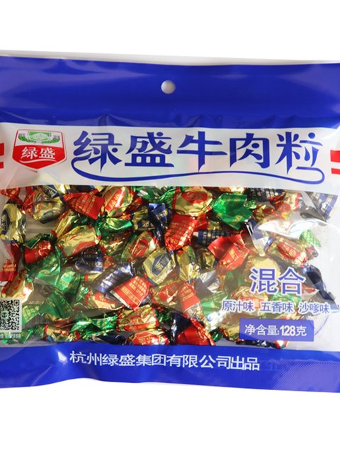 Green Sheng beef grain candy originally cut spice sauce original flavor ...
