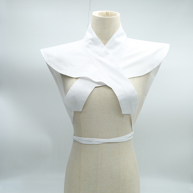 Pingliyuan Opera and Drama Costume Lined Coat Lining Collar Fake Collar ...