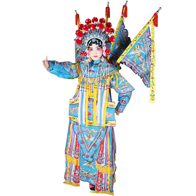 Peking Opera Drama Henan Opera Qin Opera Women's Big Girls Relying on ...