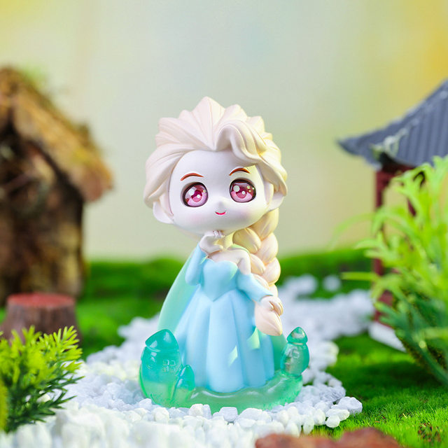 Princess Elsa Diary Blind Box Cute Elsa Girl Surprise Figure Ornaments ...