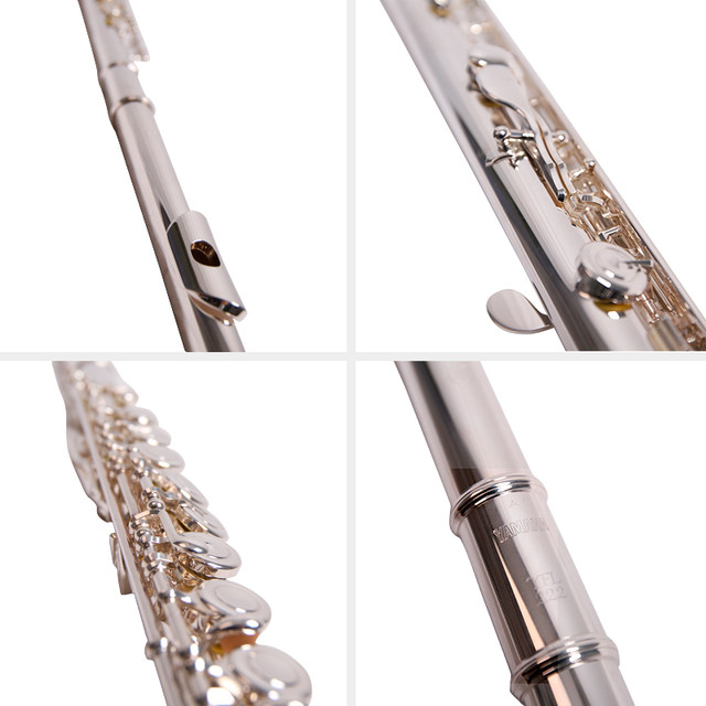 Yamaha flute YFL222/S2 standard C-key instrument professional teaching ...