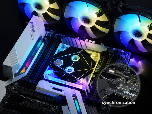 Bitspower computer water cooling accessories Touchaqua multi-function ...